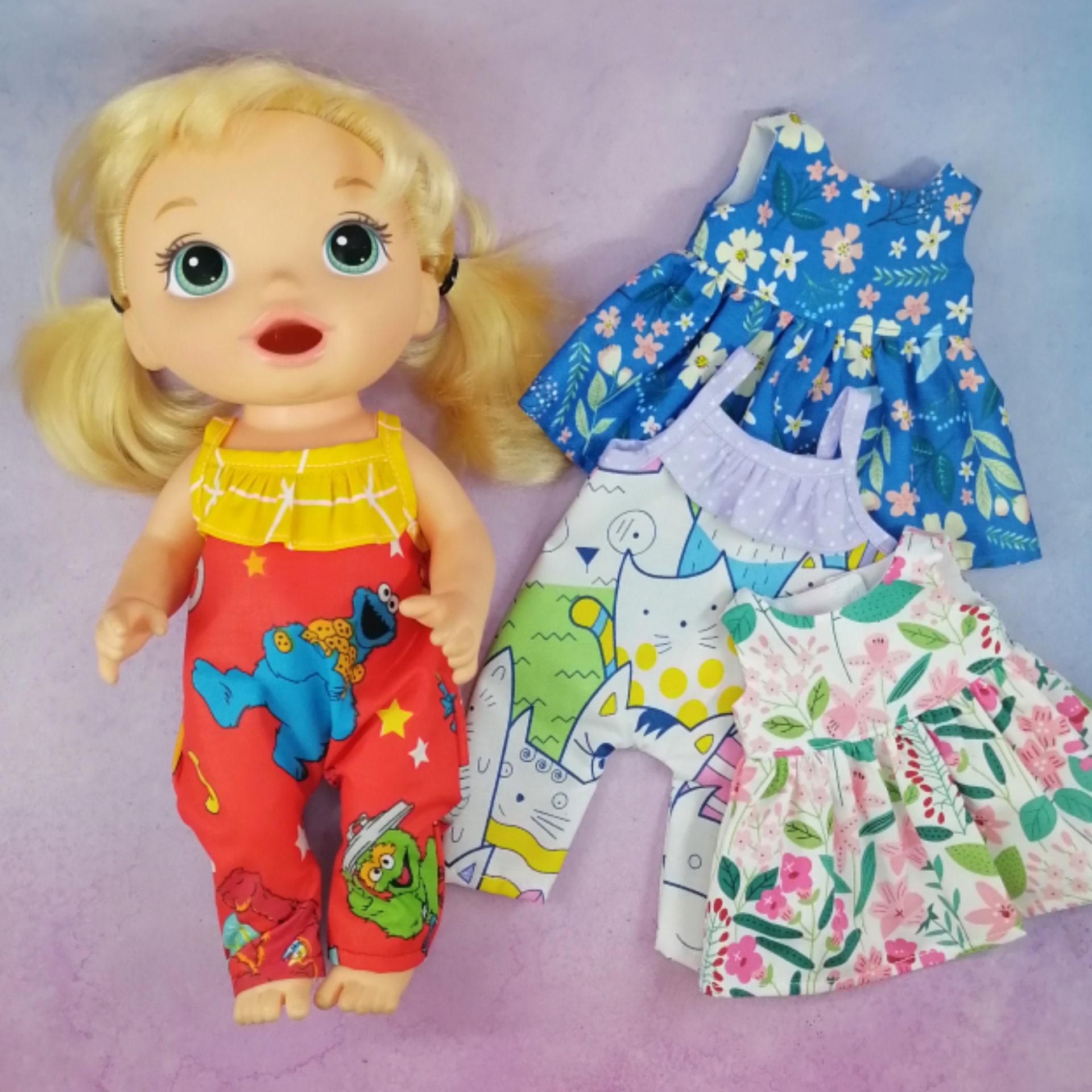 Jumpsuit Sewing Pattern for Baby Alive 12 - Etsy