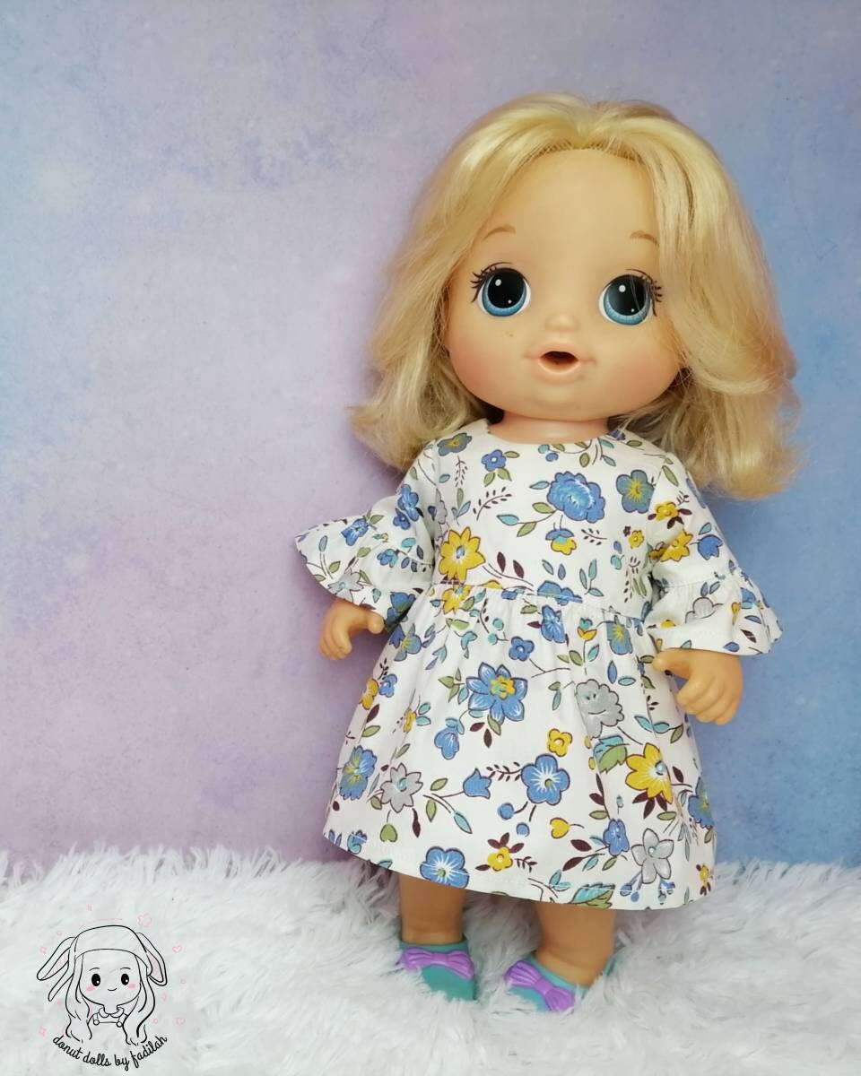 Bell Dress Pattern 01 Sewing for Baby Alive 16 Dolls - Etsy