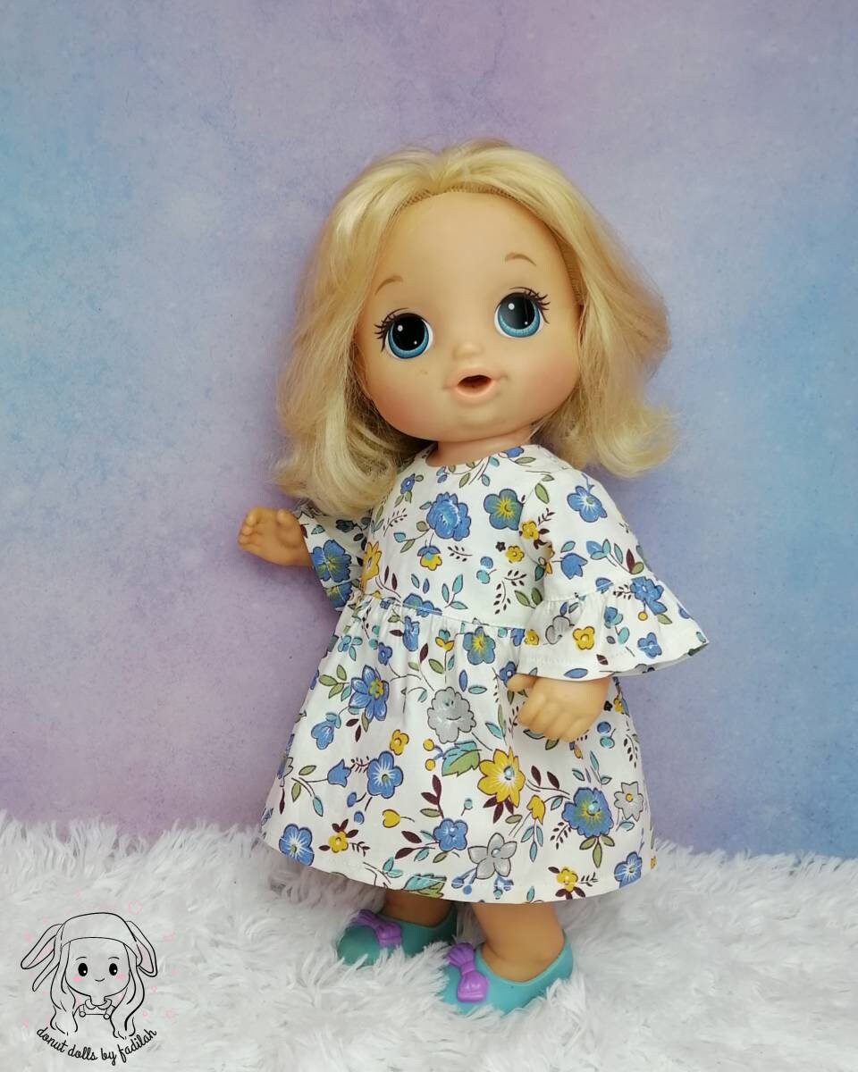 Bell Dress Pattern 01 Sewing for Baby Alive 16 Dolls - Etsy