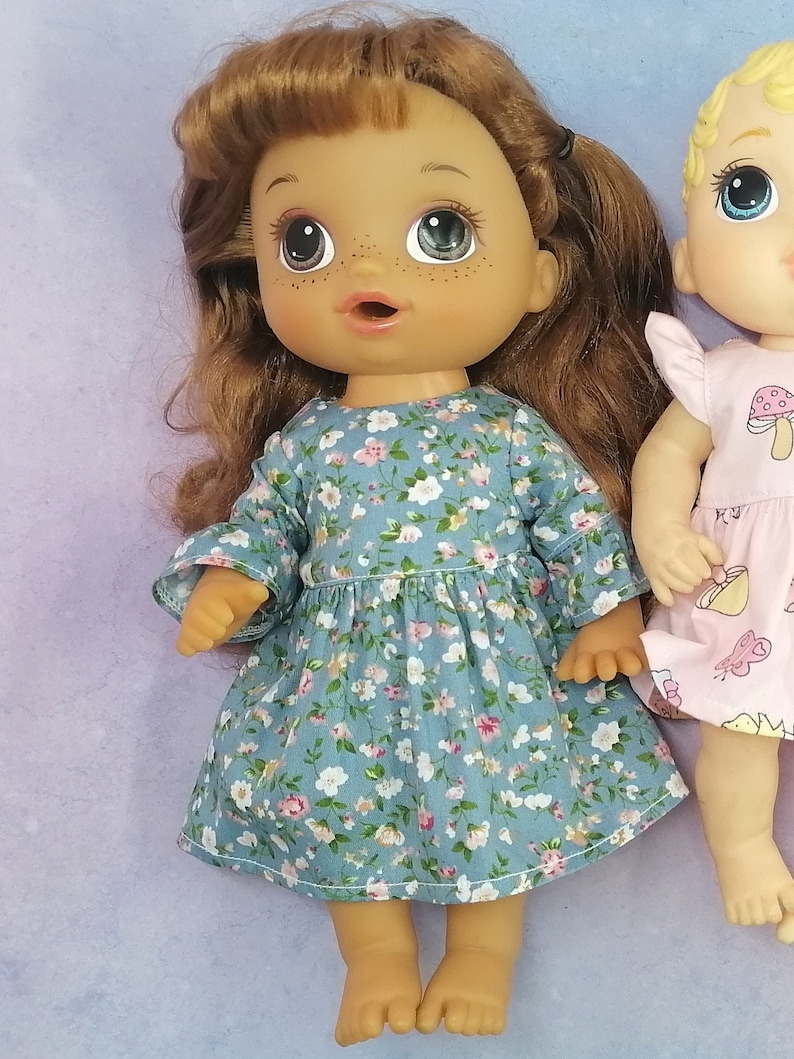 Bell Sleeve Dress Sewing Pattern for Baby Alive 12 - Etsy