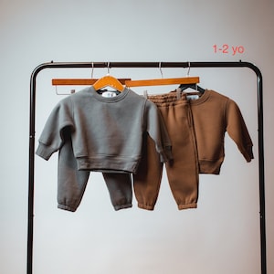 Kids Unisex Sweatsuit, Oversized Kids Tracksuit, Toddler Tracksuit ...