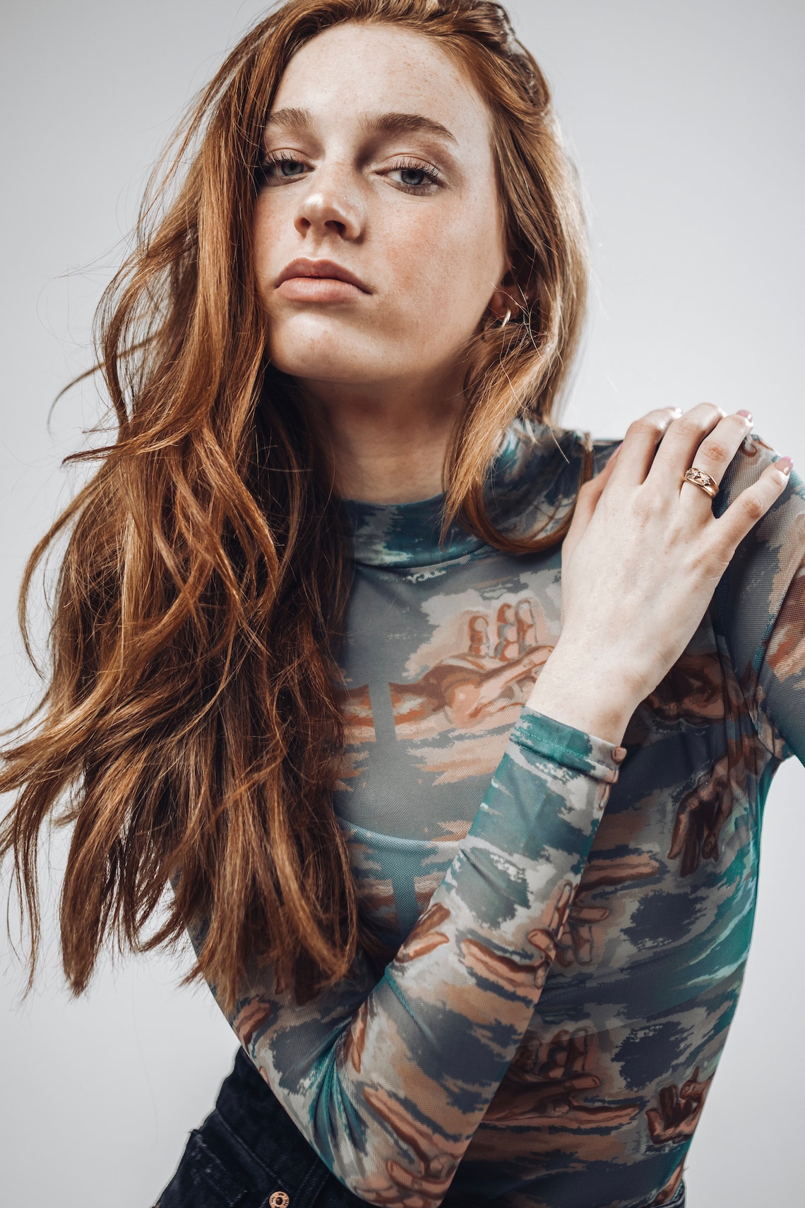 Mesh Long Sleeve Bodysuit Second Skin Top Transparent - Etsy