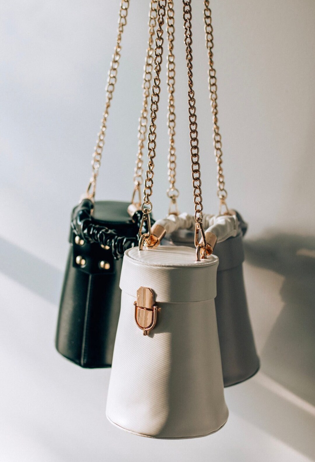 Bucket Bag Cylinder Bag Bucket Cylinder Bag Purses With - Etsy