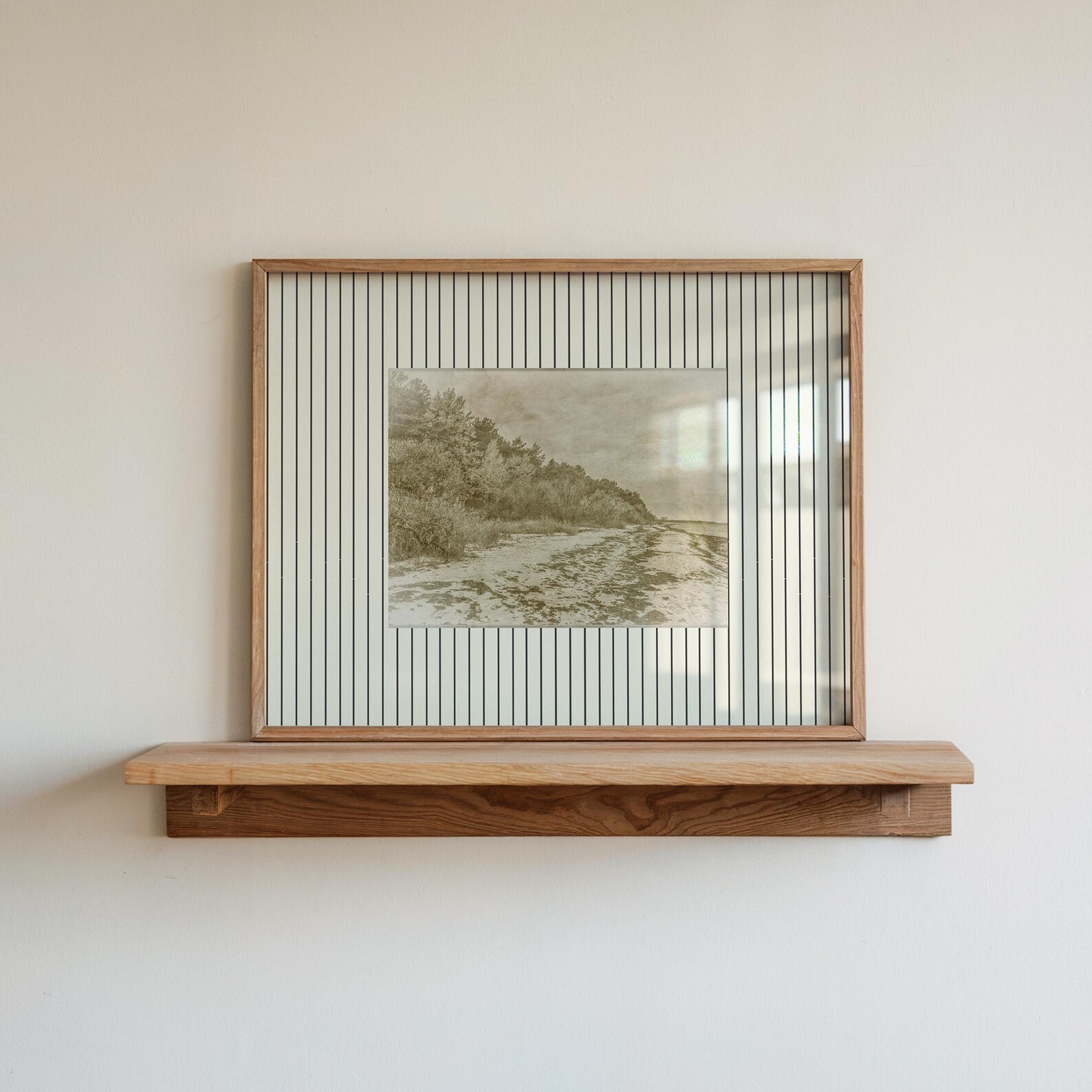 Vintage Seaside Botanical Print: Cottagecore Wall Art, Digital ...