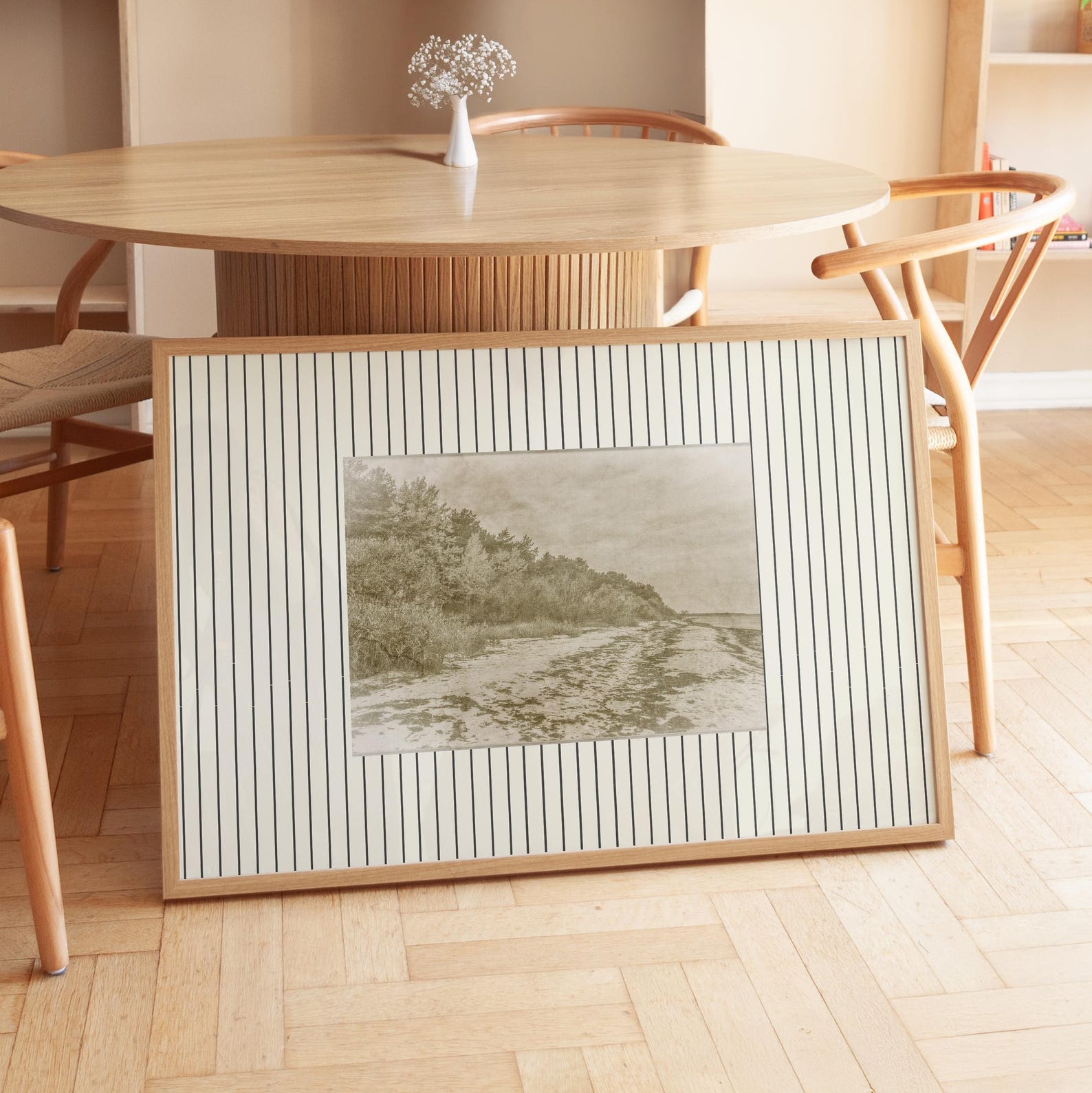 Vintage Seaside Botanical Print: Cottagecore Wall Art, Digital ...