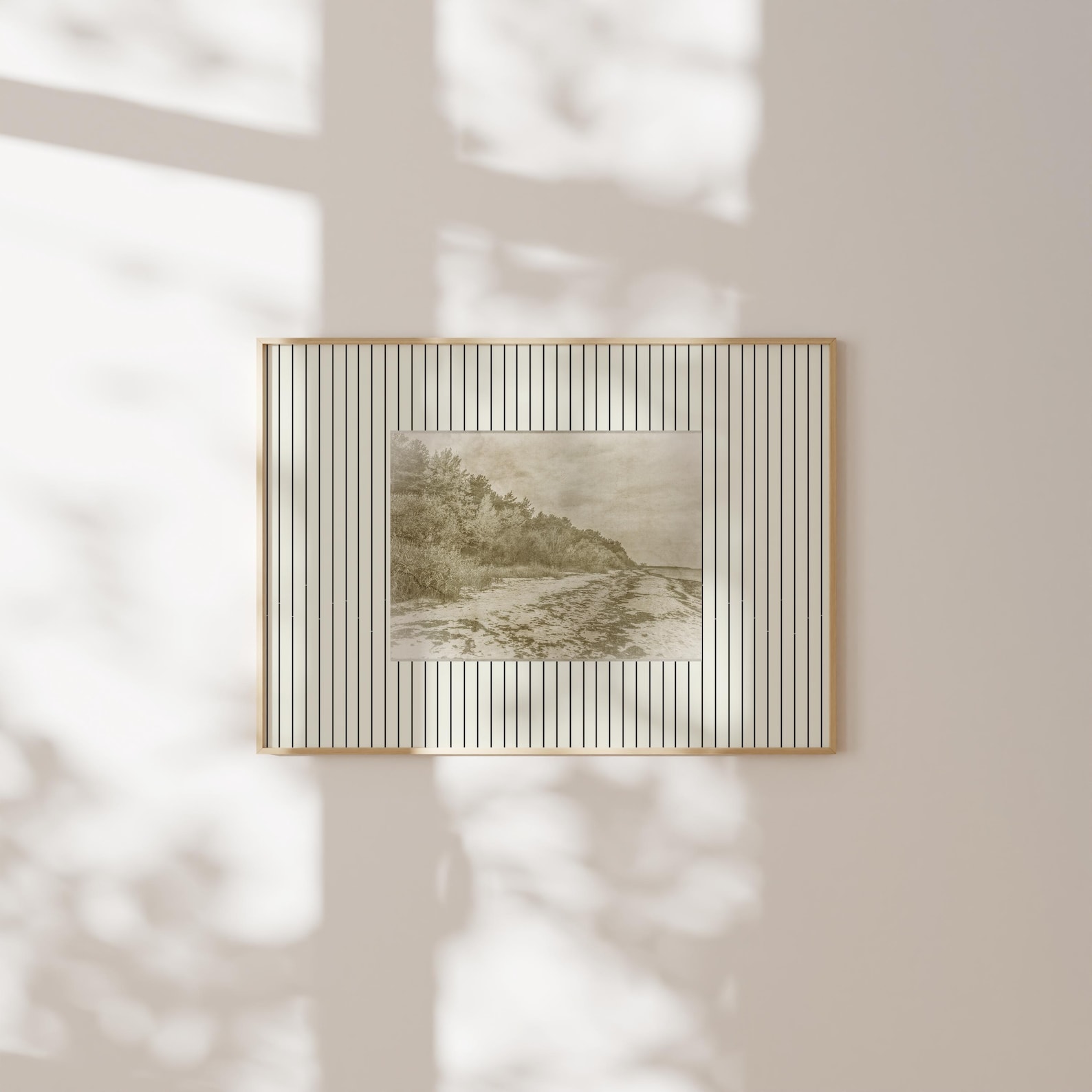 Vintage Seaside Botanical Print: Cottagecore Wall Art, Digital ...