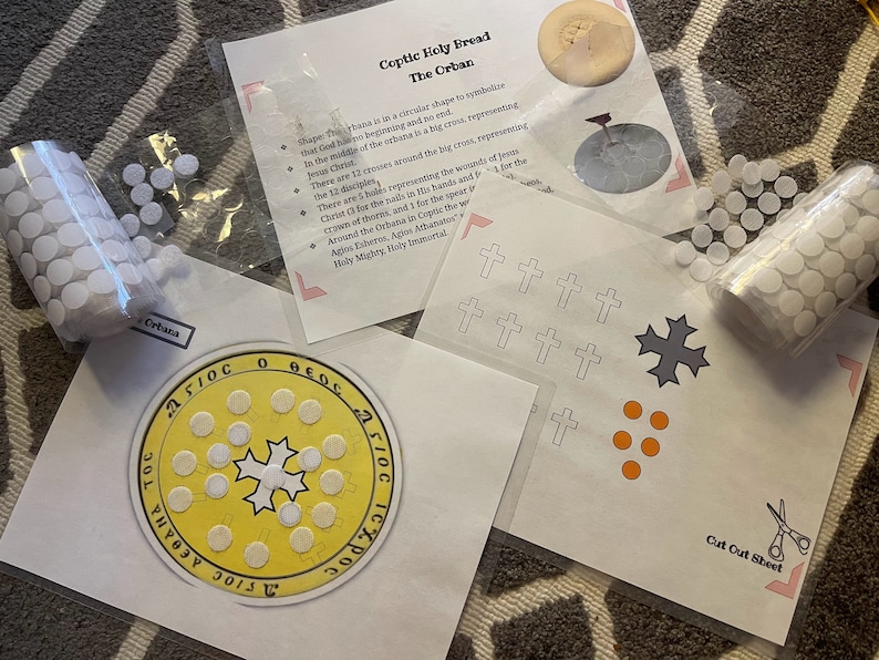 Holy Orbana Printable DIY Busy Sheet - Etsy