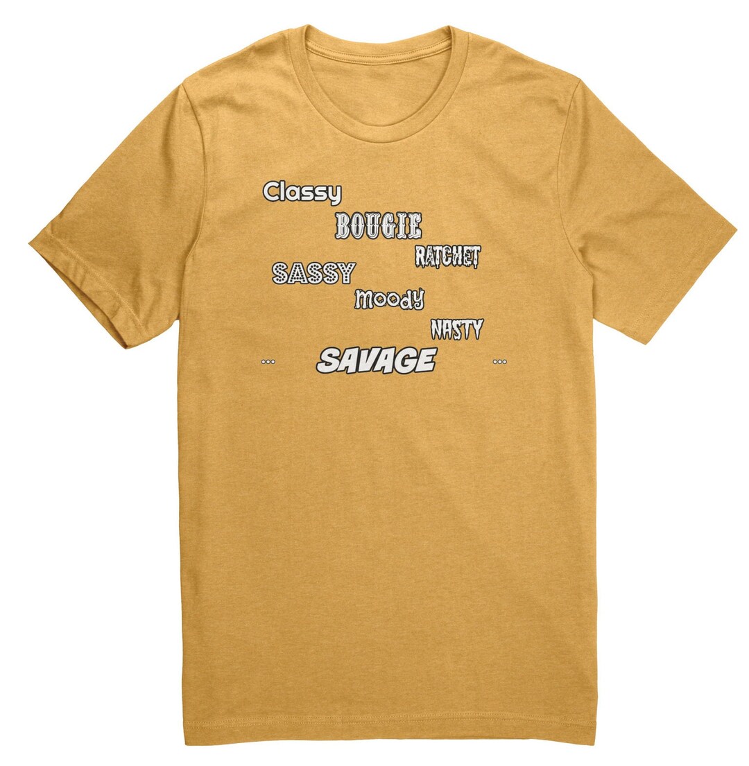 Savage Funny Inappropriate Adult Diva Humor Shirt Word Play Confident ...