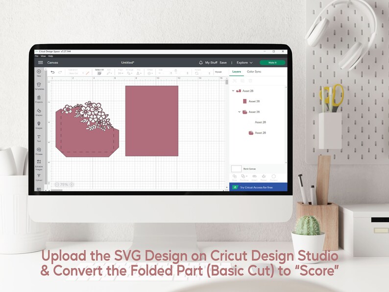 Laser Cut Template for Wedding Invitation Diy Brides - Etsy