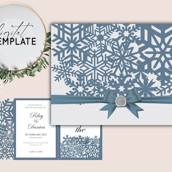 Snowflake Wedding - Etsy