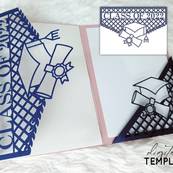 Graduation Trifold Invitation - Etsy