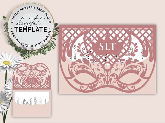 Laser Cut Mask Template