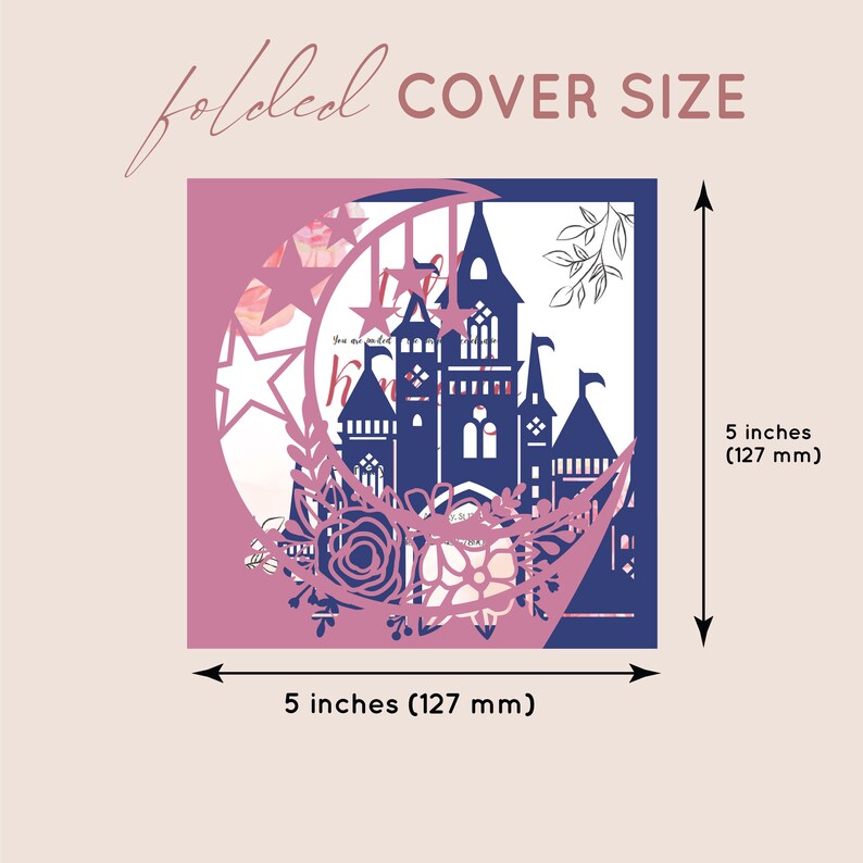 Fairy Tale Castle Carriage Princess Laser Cut Invitation - Etsy