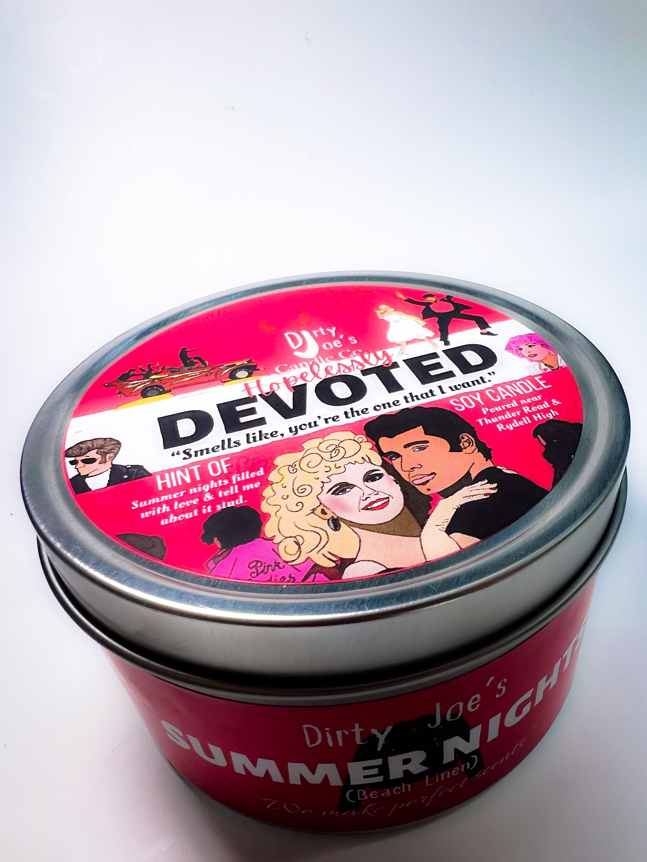 Hopelessly Devoted (grease Inspired Candle) - Etsy