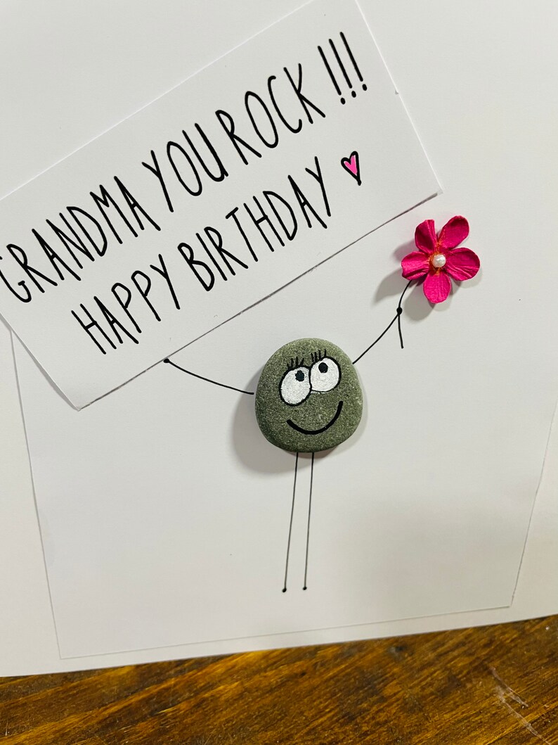 Pebble Art Cards for All Occasions - Etsy