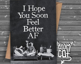Goth Get Well Soon - Etsy