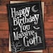 Goth Birthday Card Custom Greetings Happy Birthday You Massive Goth ...