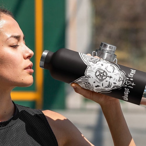 Goth Water Bottle Flask Copper Steel Gothic Tea Coffee 650ml - Etsy