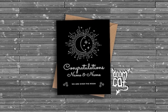 Goth Getting Married Congratulations Gothic Wedding Congratulations