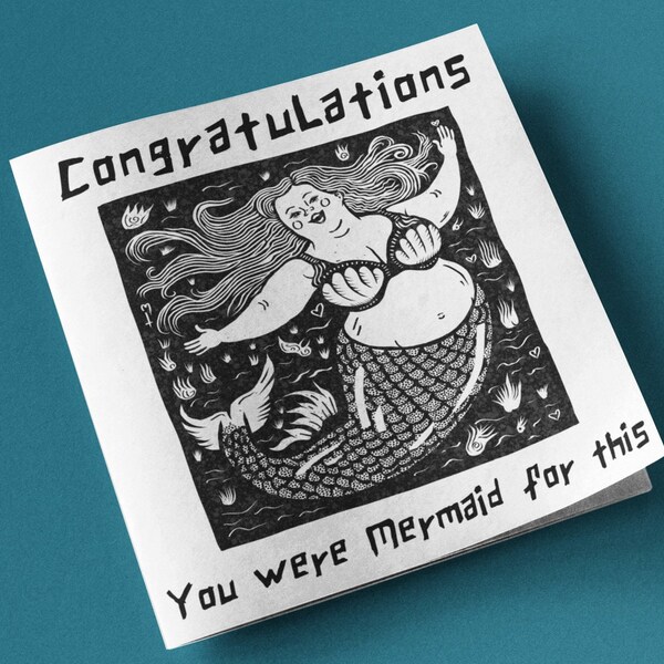 Ocean Pun Card Congratulations - Etsy