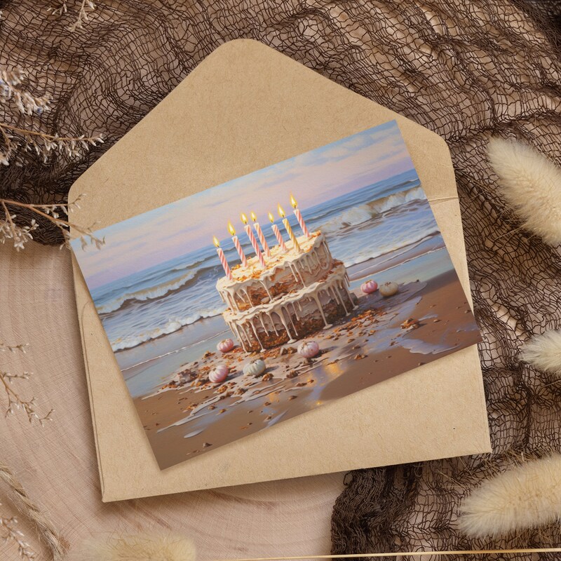 Ocean Birthday Card - Etsy