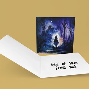 Gothic Greetings Card Well Done Thank You Birthday Sorry Thinking of ...