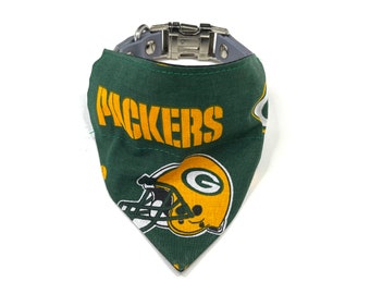 Green Bay Packers Pet Bandana - Etsy