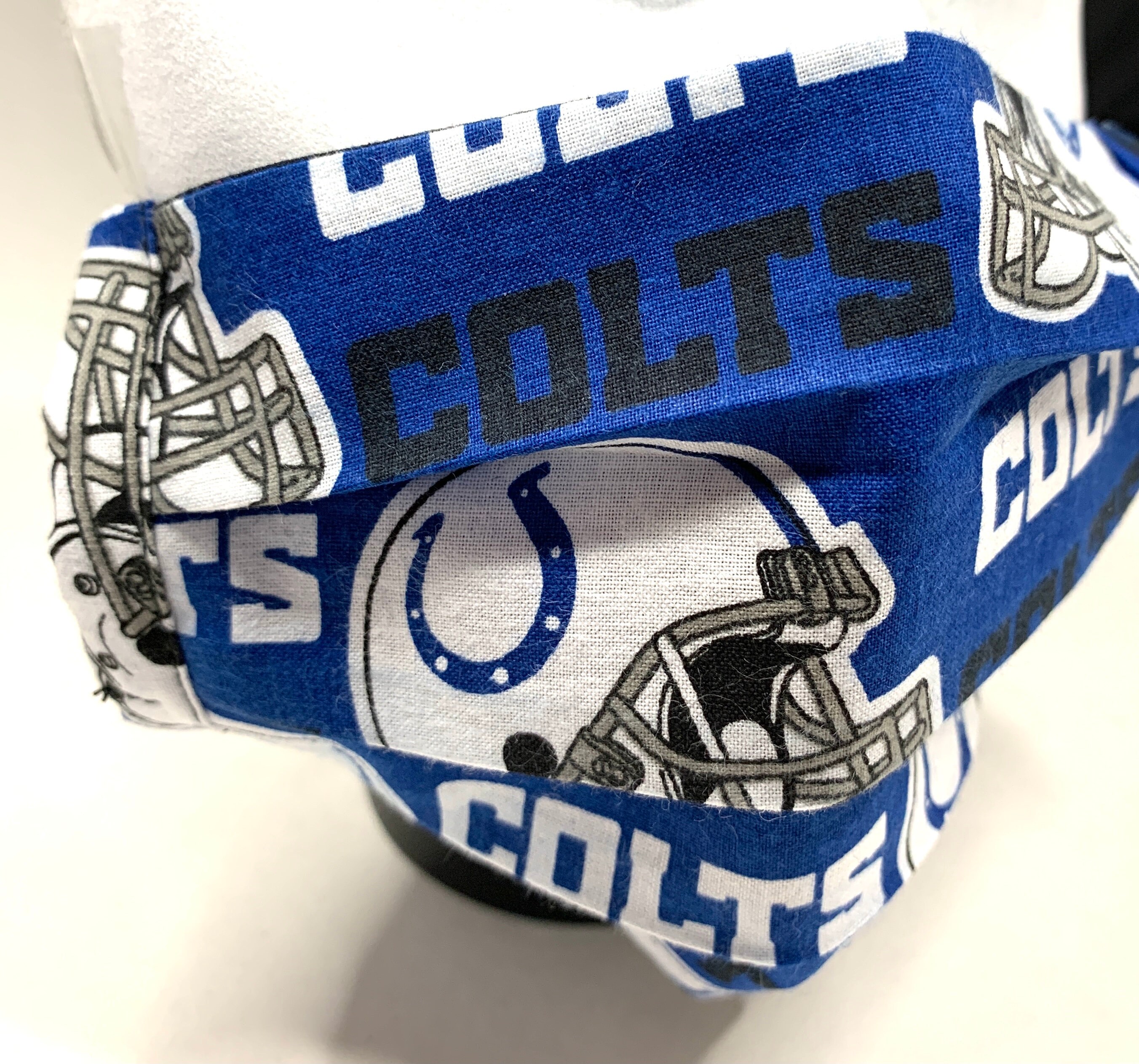 NFL Indianapolis Colts Face Mask Reusable Face Mask Covering - Etsy
