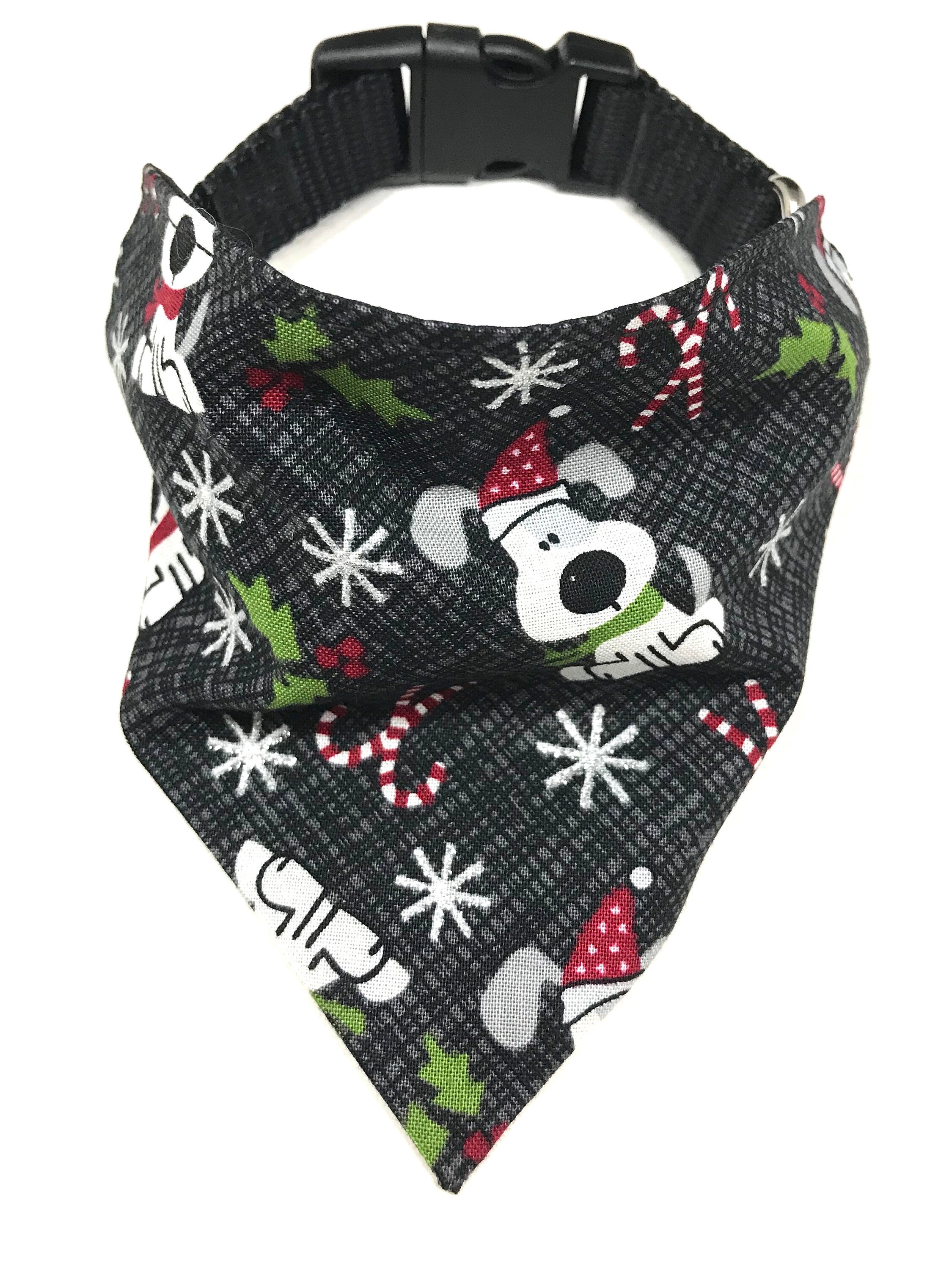 K9 Candy Cane Cookies Pet Bandana Dog Bandana Cat | Etsy