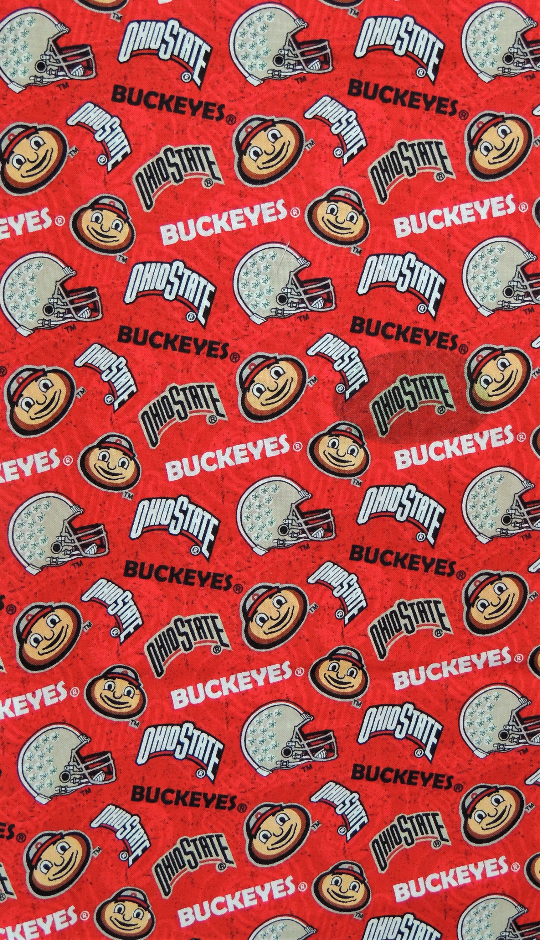 1.00 M Panel/piece : ohio State University Buckeyes OHS 1178 Fabric - Etsy