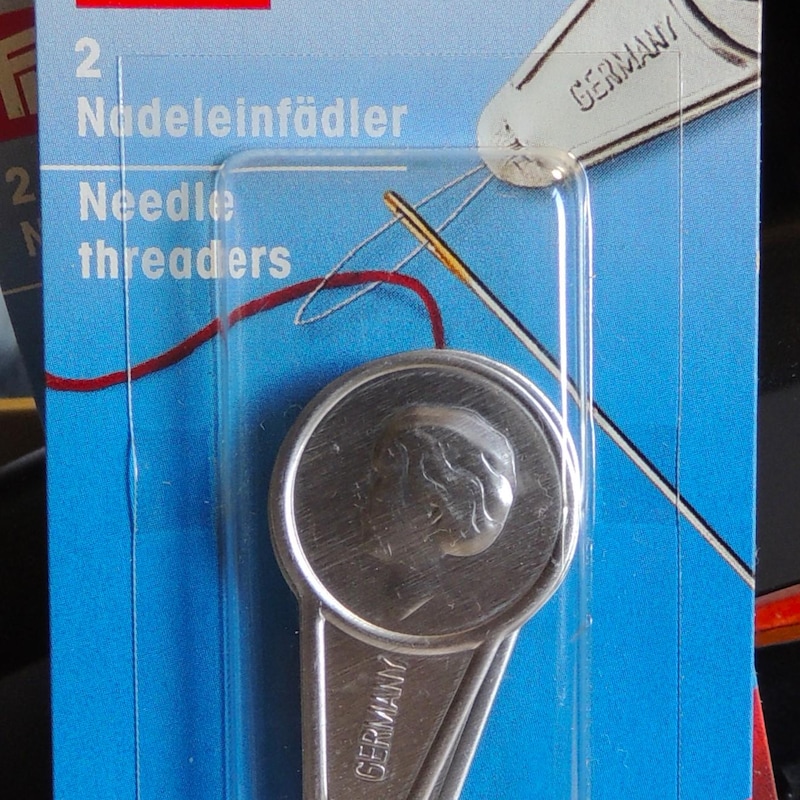 Metal Needle Threader - Etsy