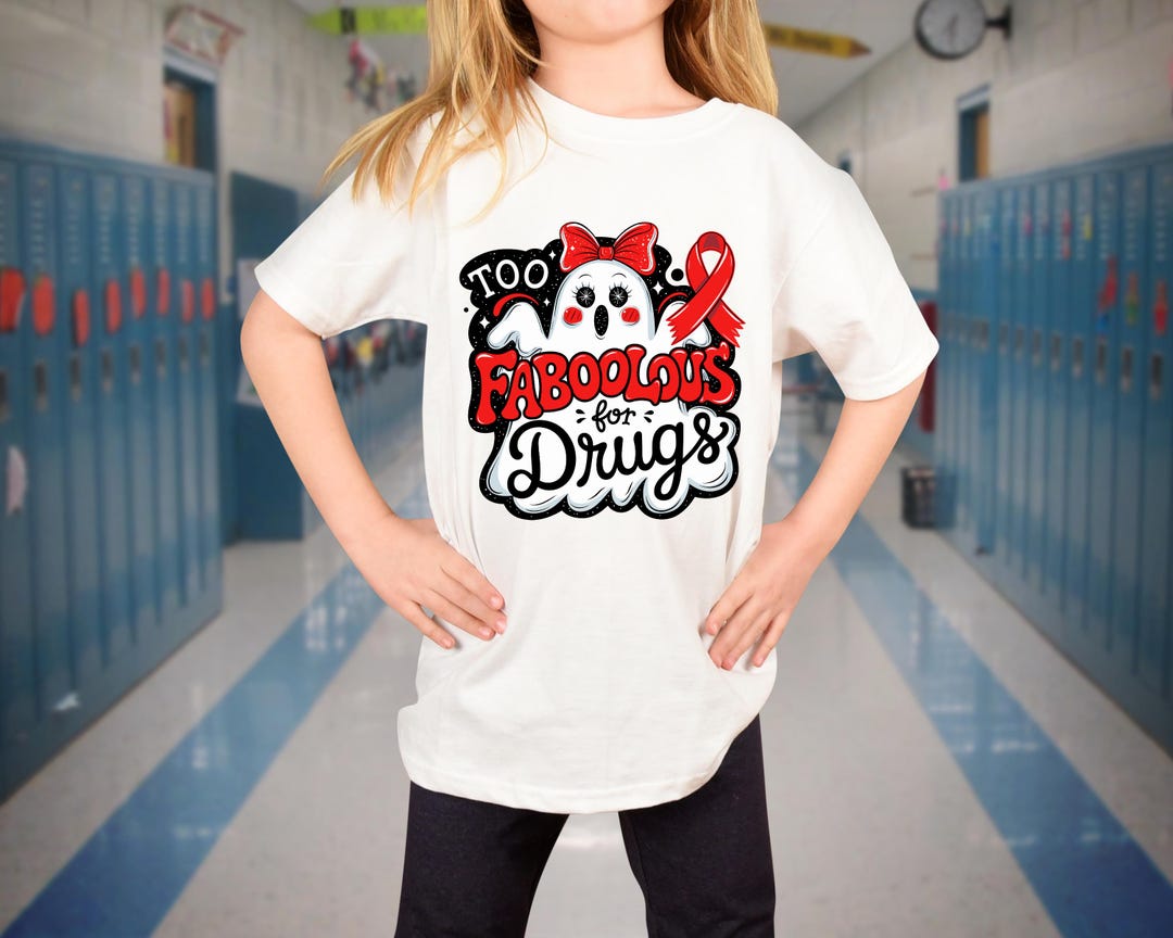 Digital Download Say No to Drugs Red Ribbon Week PNG and JPEG - Etsy