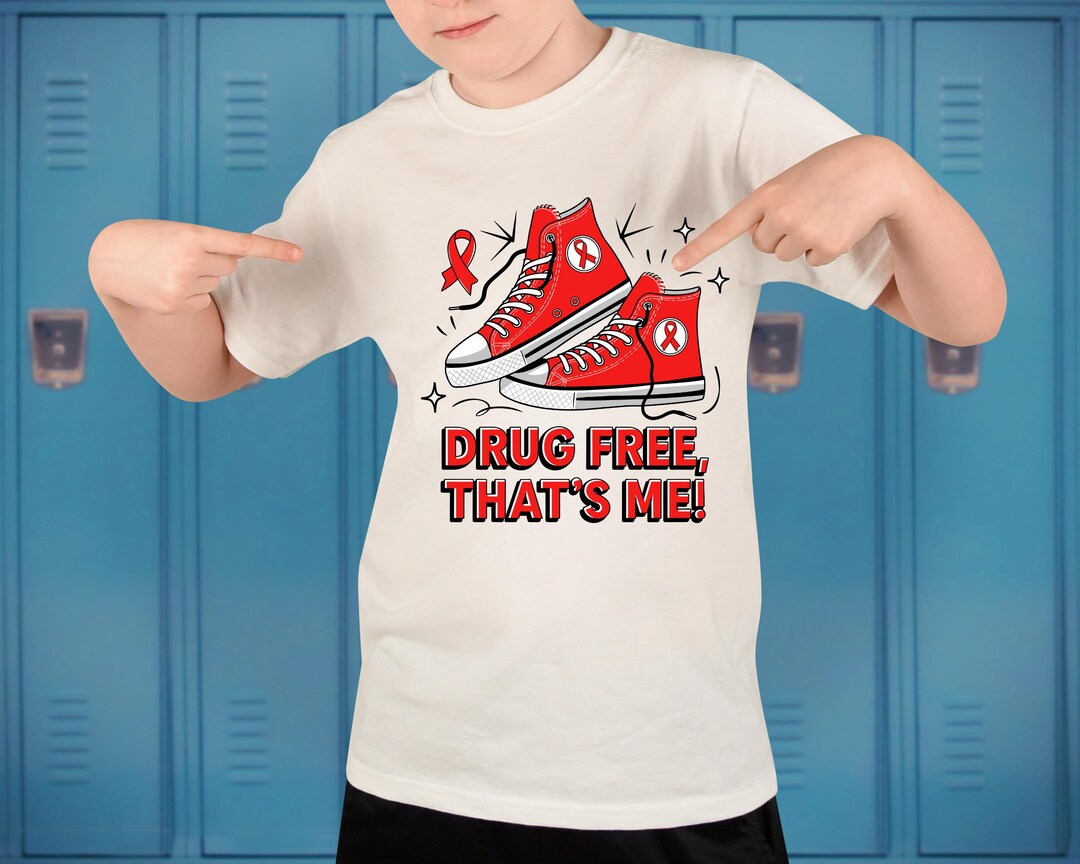 Digital Download Say No to Drugs Red Ribbon Week PNG and JPEG - Etsy