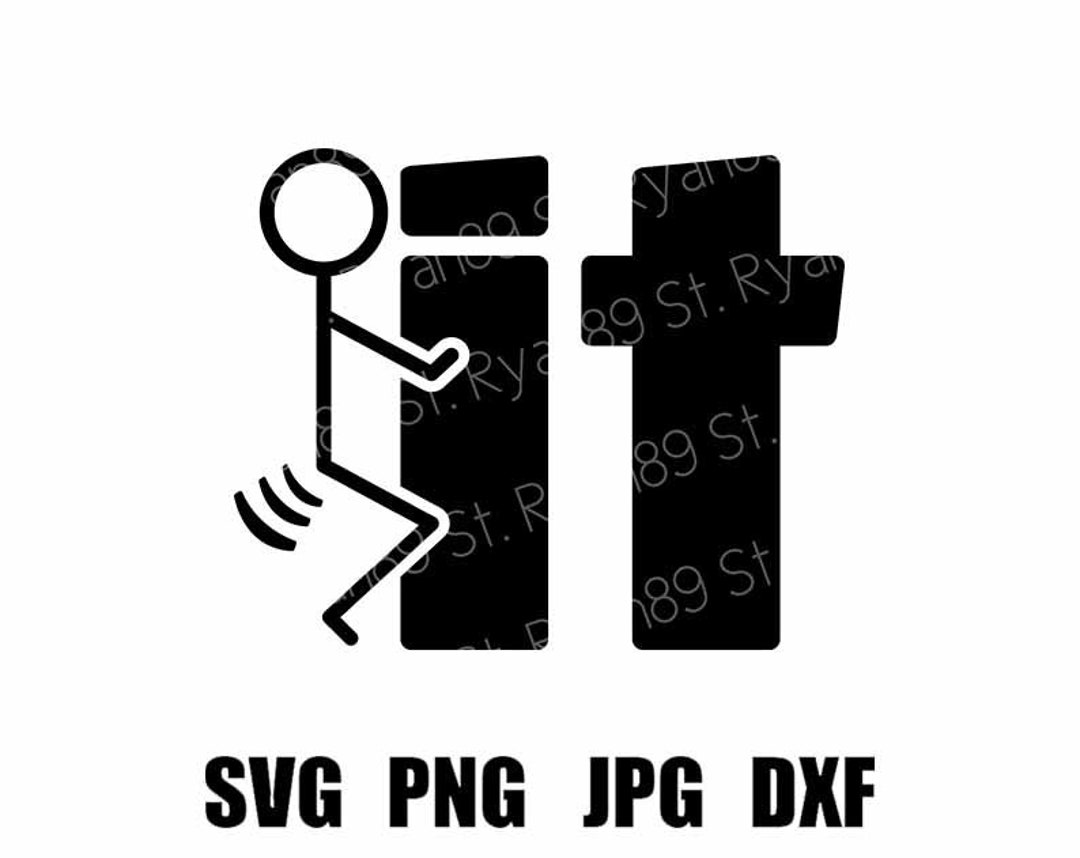 F It Instant Download SVG, PNG, Dxf, Jpg Digital Download - Etsy