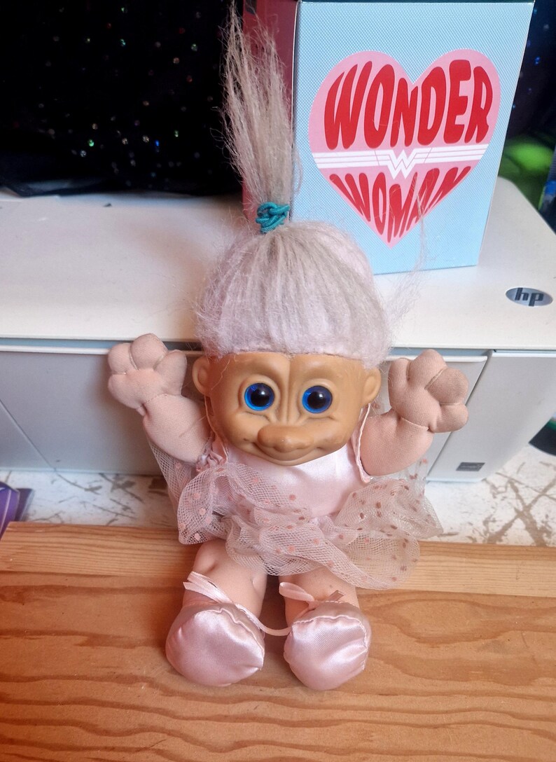 RARE Find. Original Vintage RUSS Troll Doll From the 90s Soft Body ...