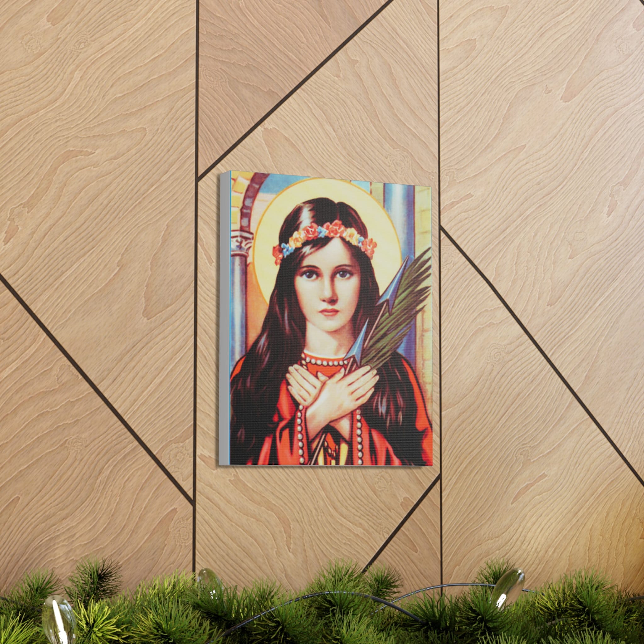 St. Philomena Portrait Canvas Gallery Wraps - Etsy