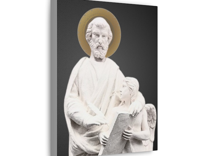 Saint Matthew Portrait option 2 Canvas Gallery Wraps - Etsy