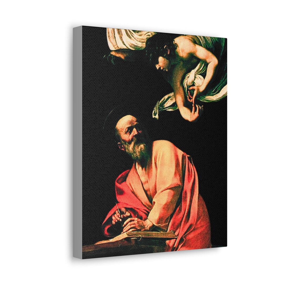 Saint Matthew Portrait (option 6) - Canvas Gallery Wraps - Etsy