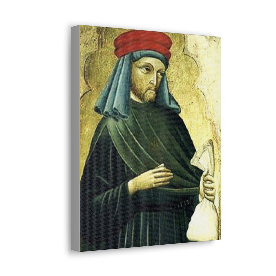 St. Homobonus Portrait Canvas Gallery Wraps - Etsy