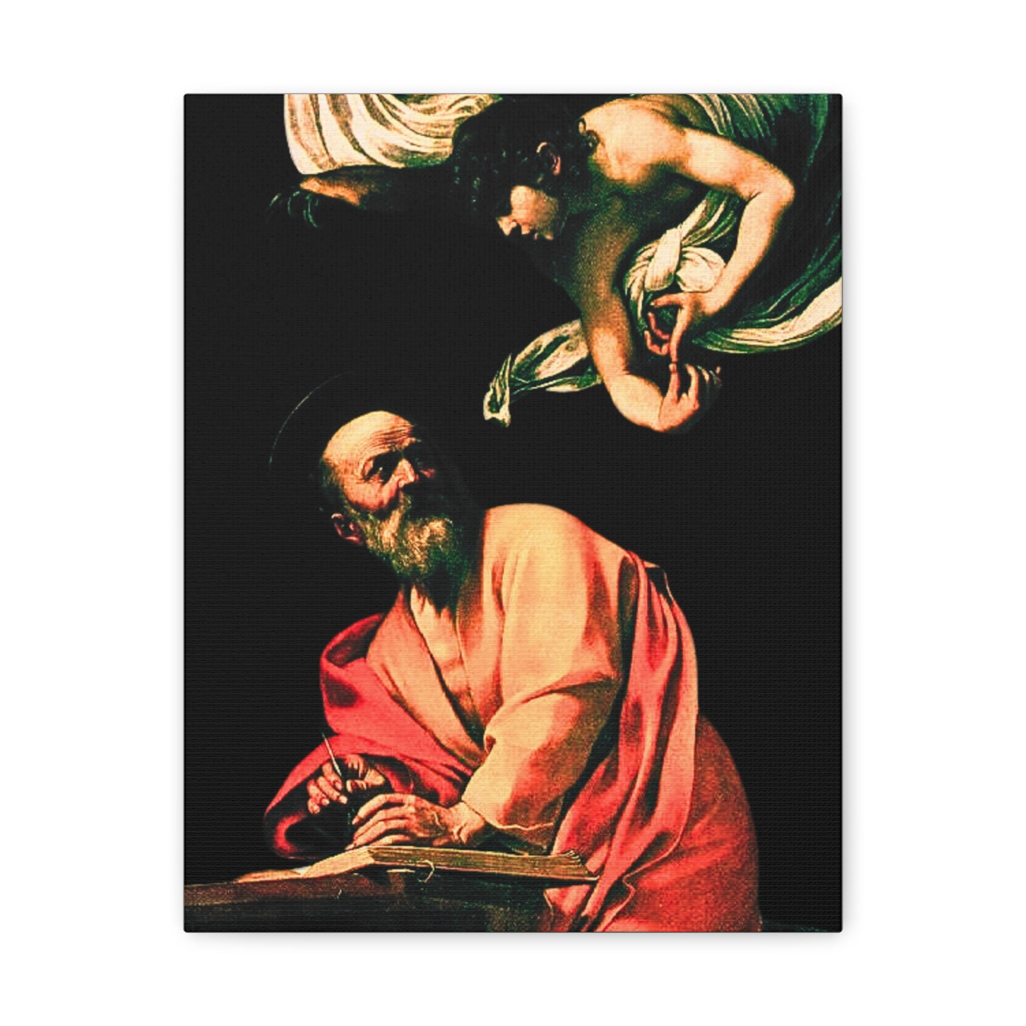 Saint Matthew Portrait (option 6) - Canvas Gallery Wraps - Etsy