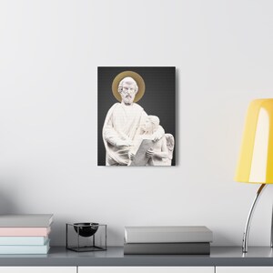 Saint Matthew Portrait (option 2) - Canvas Gallery Wraps - Etsy