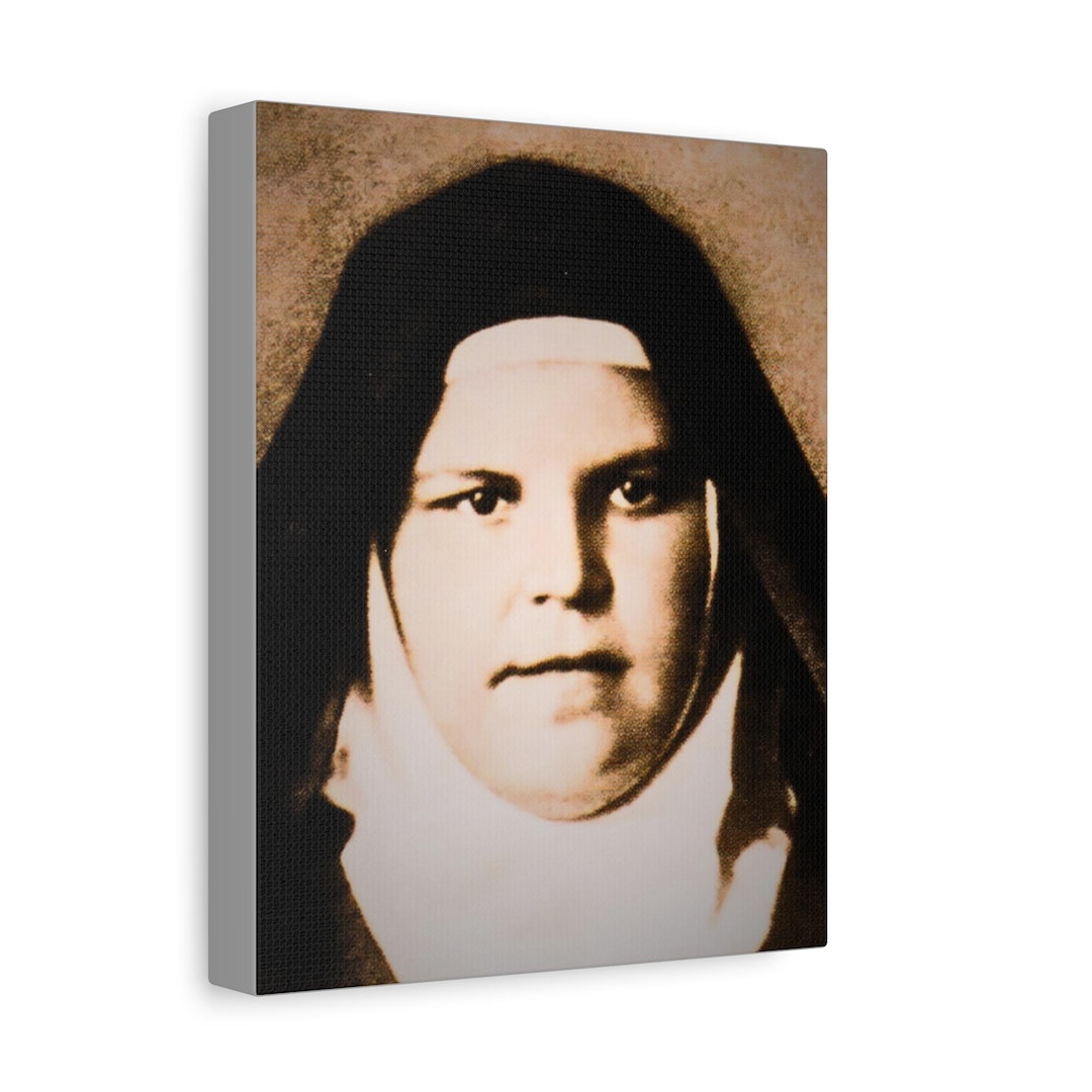 St. Mariam Baouardy Portrait (option 2) - Canvas Gallery Wraps - Etsy