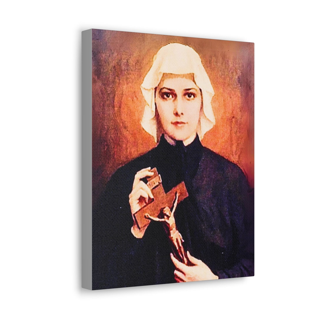 St. Elizabeth Ann Seton Portrait (option 2) - Canvas Gallery Wraps - Etsy