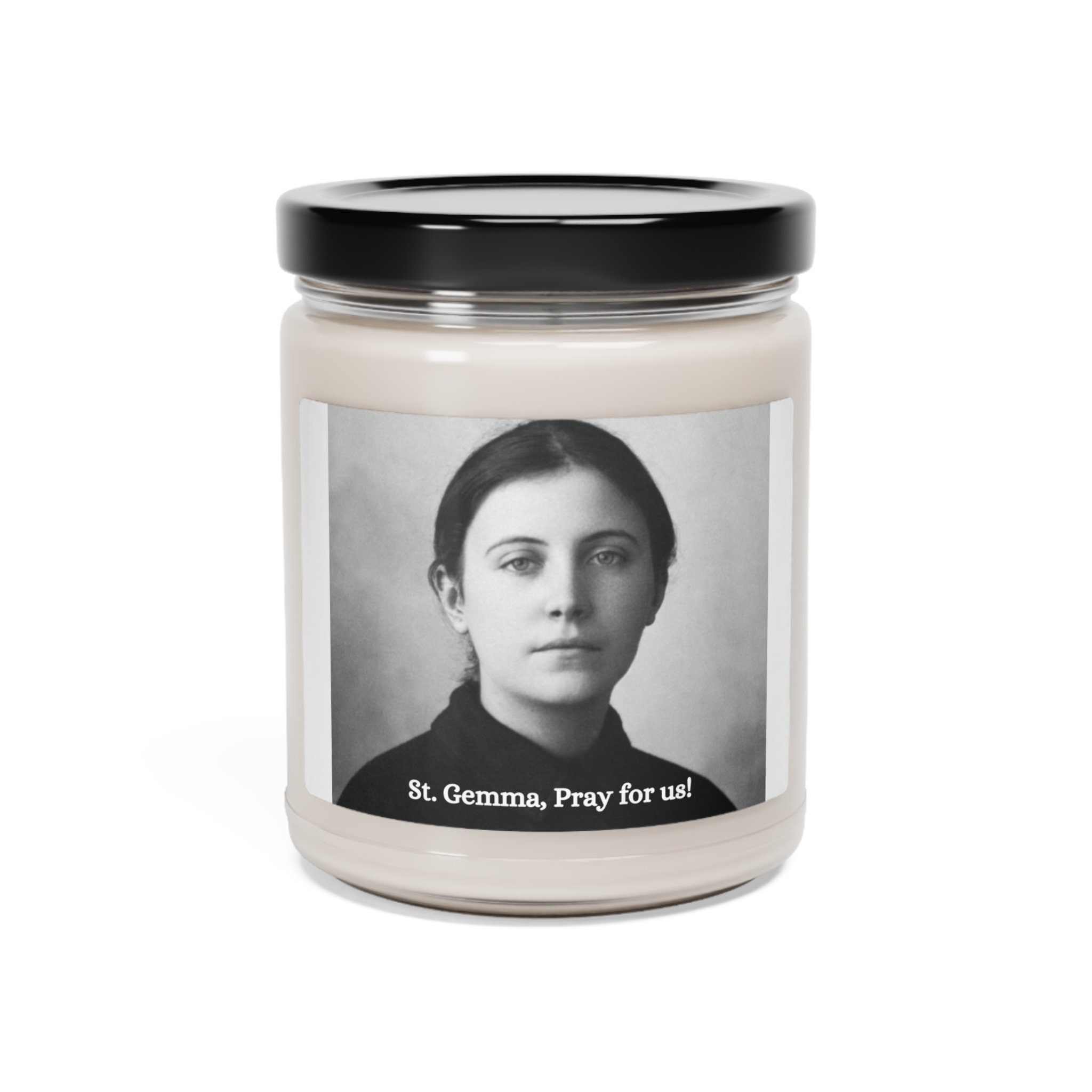 St. Gemma Prayer Candle Scented Soy Candle, 9oz - Etsy