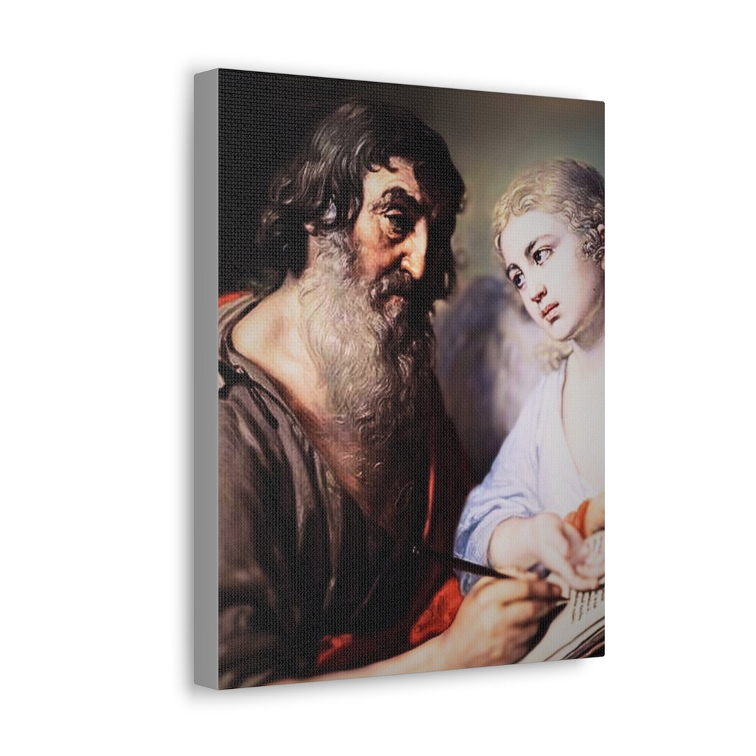 Saint Matthew Portrait (option 4) - Canvas Gallery Wraps - Etsy