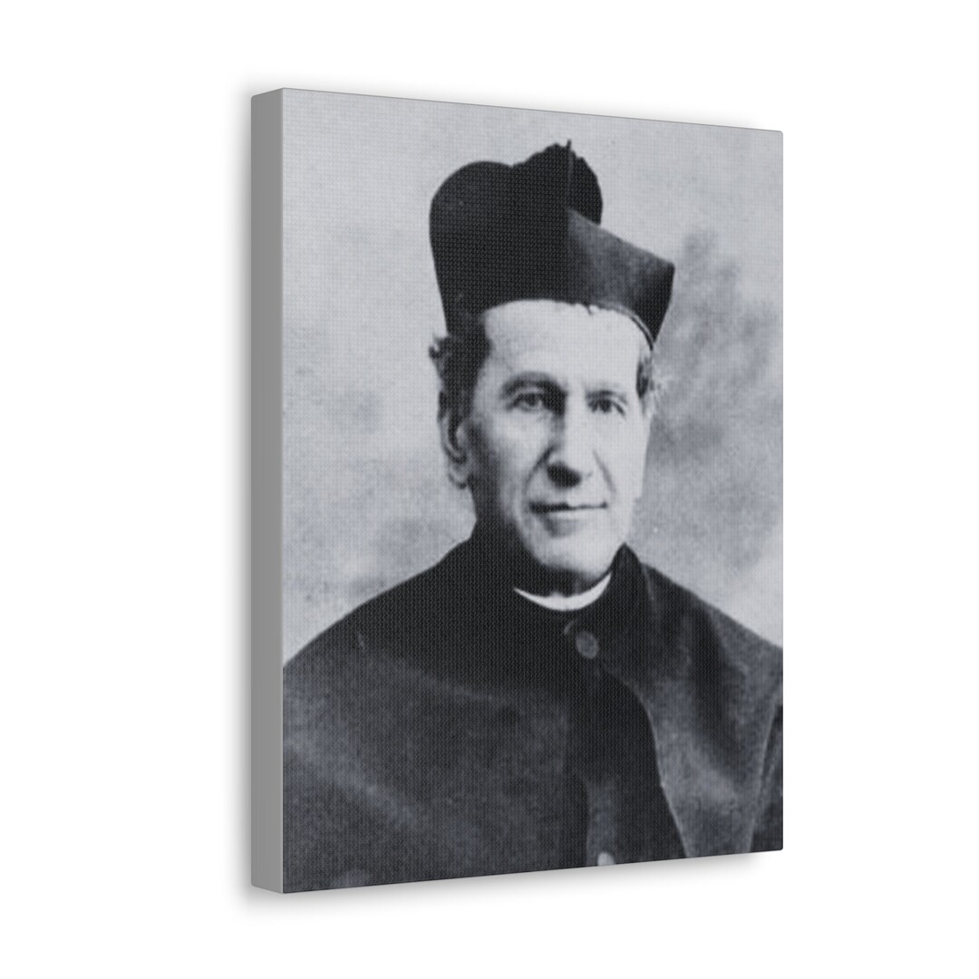 St. John Bosco Portrait Canvas Gallery Wraps - Etsy