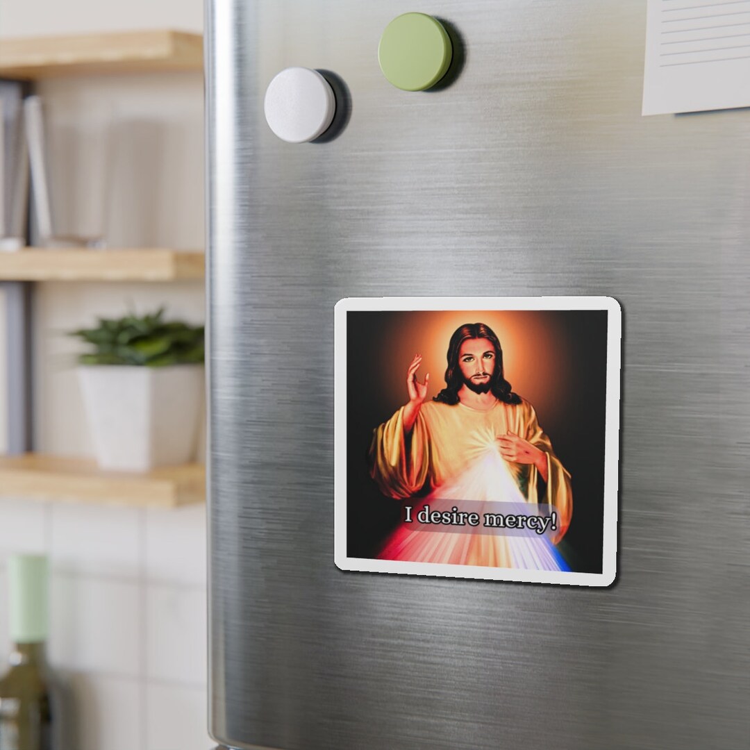 Divine Mercy Catholic Saint Magnet (option 2) - Etsy