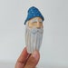 Wooden Wizard Statue, Wood Carving Home Decor, Hand Carved Santa ...