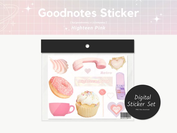 Goodnotes Stickers Digital Stickers Set Goodnotes Bundle | Etsy