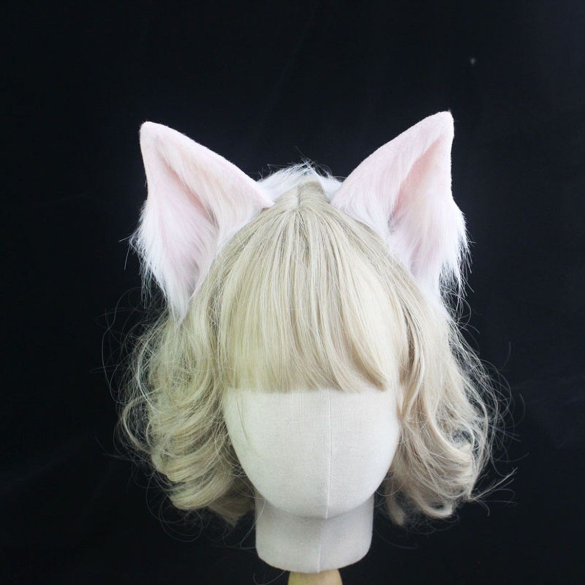 Cosplay Fox Ear Pink Fox Ear Headband Cosplay Ear Anime - Etsy UK